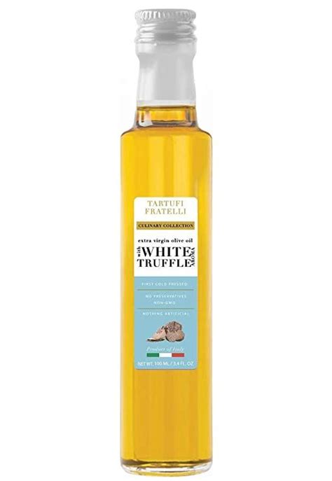 Tartufi Fratelli White Truffle Oil 34 Oz 100ml Evoo Extra Virgin