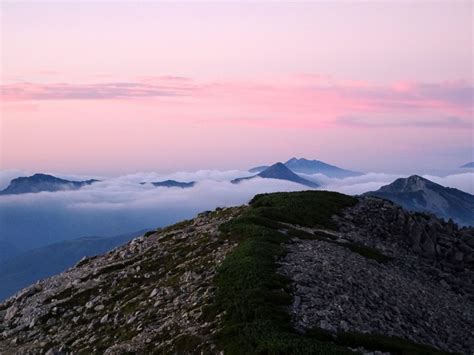 薬師岳から水晶岳縦走