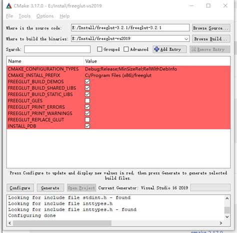 Vs2019环境下freeglut环境的配置 · Issue 2 · Garbage Boopblog · Github