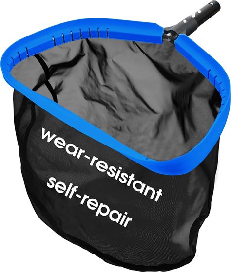 Upgraded Self Repair Pool Net Pool And Pond Cleaning Skimmer With Heavy