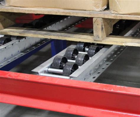 Pallet Flow On Structural Beam Concentric Storage Systems