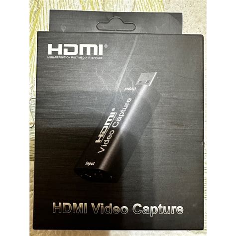 Hdtv Hdmi Usb介面 可接桌機筆電usb 使用obs免費軟體即可使用 影像擷取器 影像擷取卡 蝦皮購物