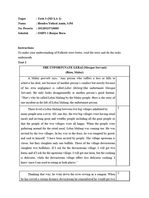 M3 Kb1 Task 3 Pdf