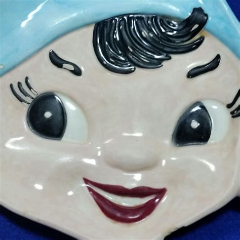 Vintage Pixie Elf Face Plate Pre Owned No Box As Depop