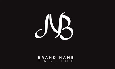 Alphabet Letters Initials Monogram Logo Nb Bn N And B Vector Art At Vecteezy