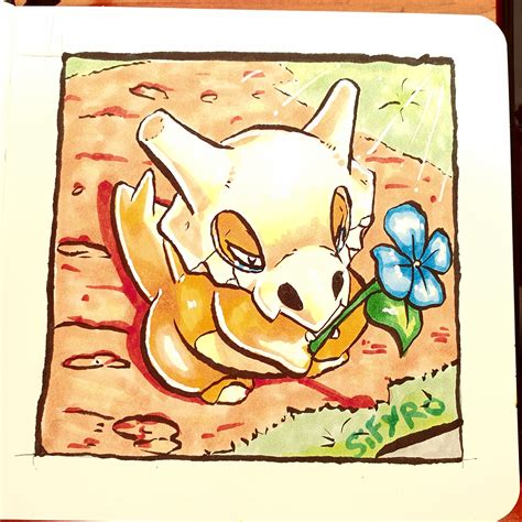 Art By Me Sad Cubone Rpokemon