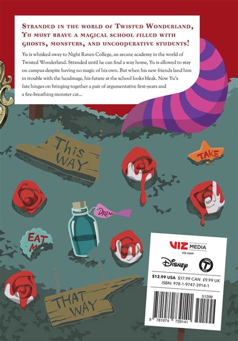 Disney Twisted Wonderland Vol 1 Book By Yana Toboso Wakana Hazuki