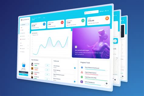 argon dashboard mui material ui admin template made with react js