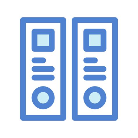 Archive Generic Blue Icon