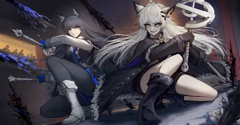明日方舟 Texas And Lappland Lucksupのイラスト Pixiv