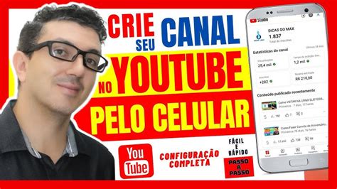 Como Criar Um Canal No Pelo Celular E Ganhar🐵 Descubra O Mundo De