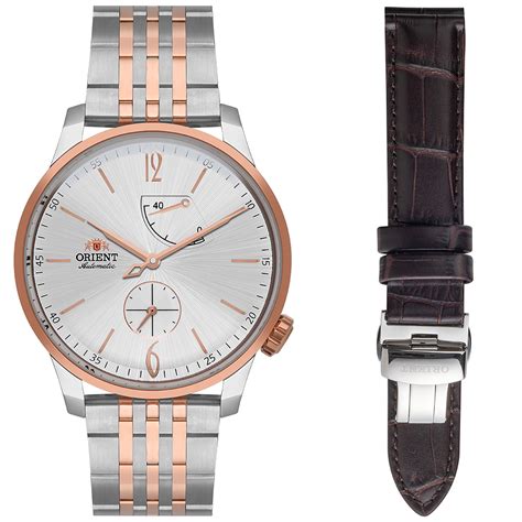 Relogio Orient Automatic Superior Masculino Classico Yn8mm002 Misto Orient RelÓgios