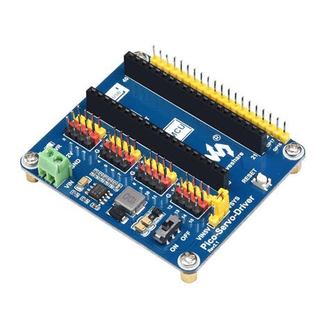16 Channel 16 Bit PWM Servo Motor Driver Expansion Board HAT For RasPi