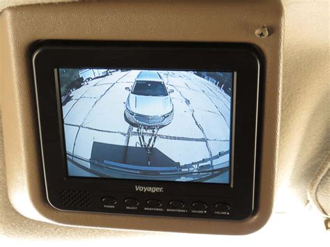 Voyager RV Backup Camera Monitor 5 6 Screen 2 Video Inputs Voyager Accessories And Parts