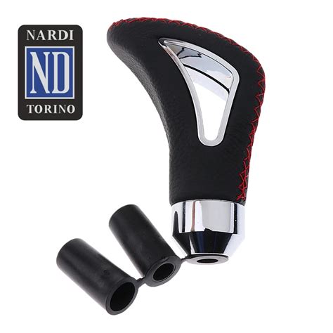 유니버설 Atmt Pu 가죽 기어 시프트 노브 자동 자동 기어 시프터 스틱 레버 헤드 볼 Mt Arm Momo Vw Toyota Honda 호환 Mugen