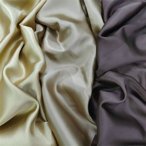 Tela Satinada De Seda Estiramiento Pura Tela De Seda Dupioni Etsy