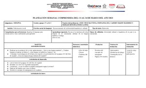 Actividad 1 Importancia DE LA Planeación Estratégica EN UNA