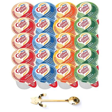 Coffee Mate Creamer Singles Variety Pack 48 Ct 4 Flavors With Bonus