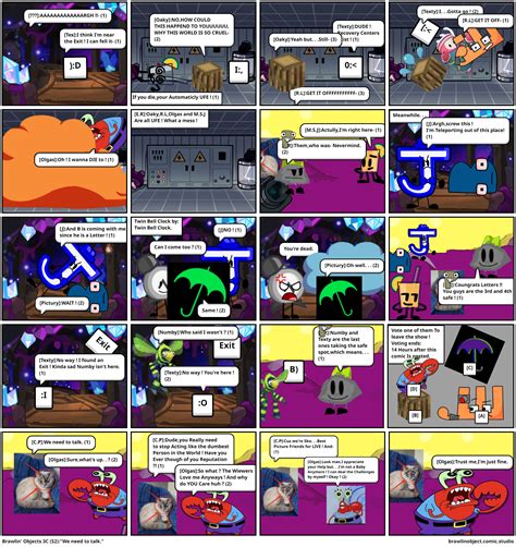 Brawlin Objects 3C S2 We Need To Talk Comic Studio