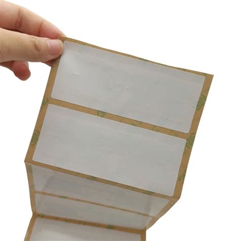 Wholesale 860 960MHz Anti Tearing Off RFID Vehicle Sticker RFID UHF