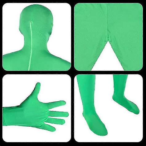 Stretchy Body Green Screen Suit Video Chroma Key Comfortable Background