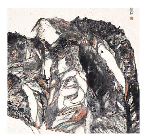 悟道龙虎山， 陈轩 2016年纸张水墨 衍艺圈 Topartcn 专业的艺术社交电商平台
