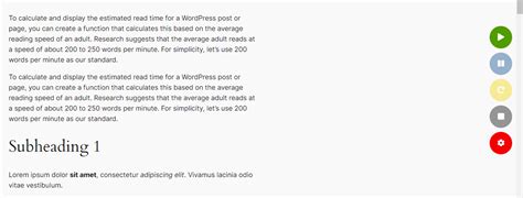 Read Aloud Plugin Real Time Text To Speech For Wordpress By Wpgenix