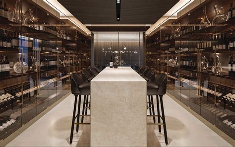 Pin By Design Hui On H会所 Wine Room Design Restaurant Interior Design
