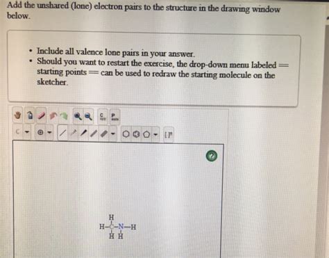 Solved Unshared Or Lone Electron Pairs Play An Important