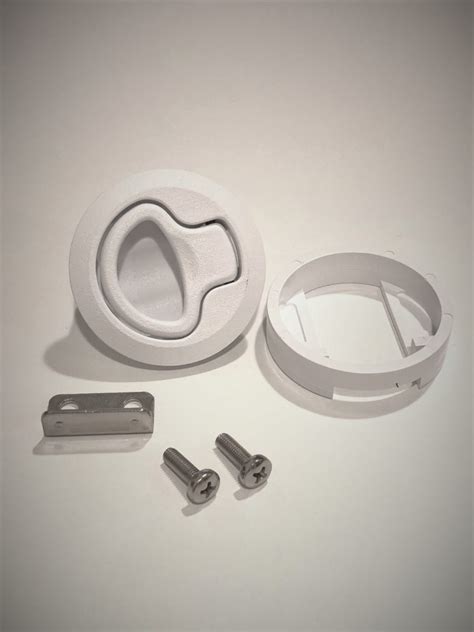 Southco Push Latch White 50mm Face Princess Boat Parts