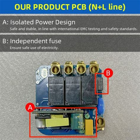 220v Smart Switch Smart Light Switch 1gang Wi Fi Nlline Euuk 220v