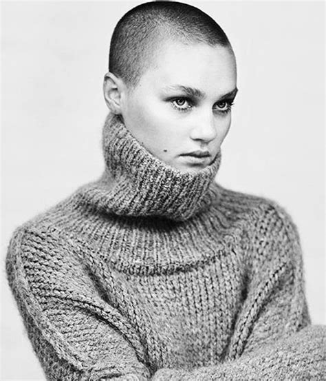 Buzzcut Lover On Instagram Shavedheadedbabes Headshave Baldgirl