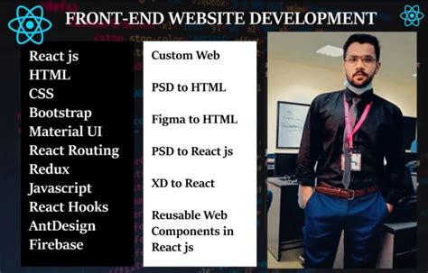 Be Front End React Js Developer Javascript Html And Css By