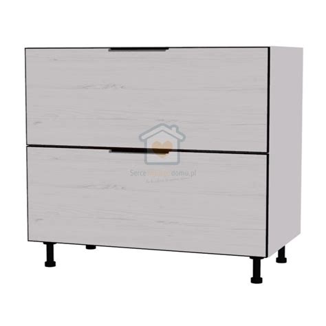 Szafka kuchenna z szufladami pod płytę cichy domyk 90 cm KAMMONO K2 KAM