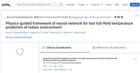 physics guided framework of neural network for fast full field