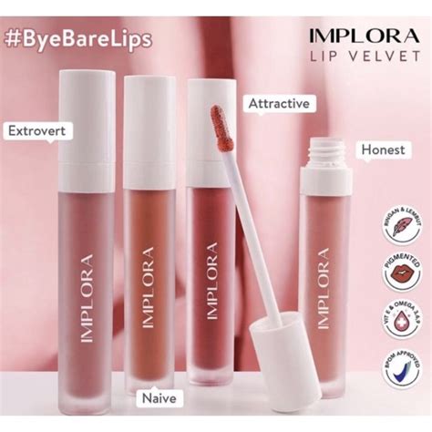 Implora Lip Velvet Lip Cream Lazada Indonesia