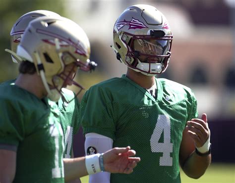 Fsu Football Spring Game 10 Players To Watch Including Dj Uiagalelei