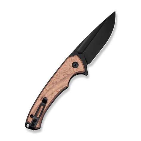 Civivi Voidflare Folding Knife G10copper Foil Handle 14c28n Plain Edge