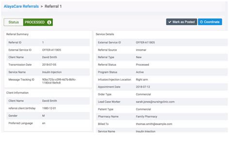 Alayacare External Integrations
