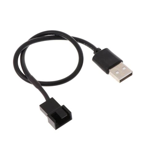 Usb 2 0 A Male To 3 Pin 4 Pin Connector Adapter Cable For 5v Computer