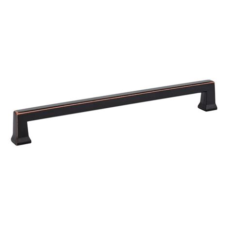 Art Deco Collection 8 Centers Alexander Pull In Oil Rubbed Bronze By