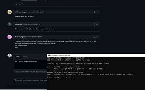 Firepit Builds For Windows Have Been Failing Since Issue Firebase Firebase Tools