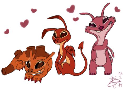 Stitchs Cousins Deviantart Favourites