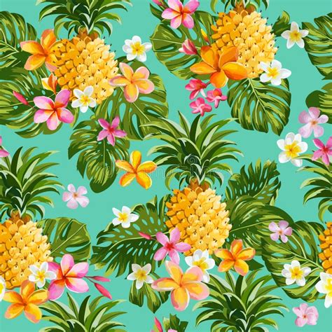 Pineapple Invitation Background