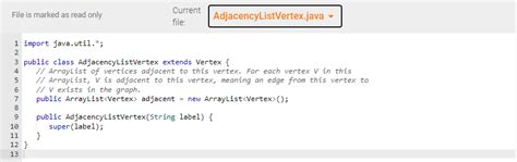 solved step 1 inspect vertex java edge java and
