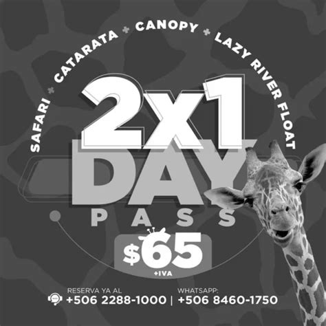 2x1 Day Pass Promo