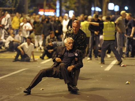 Protest Against Mladic Arrest Turns Violent In Belgrade National Post