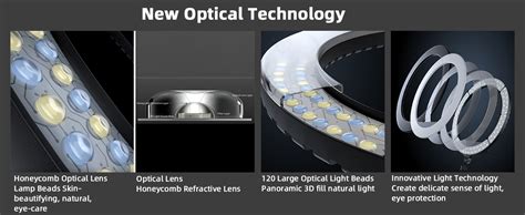 Eoto Light 19 Inch Led Ring Light With Tripod Stand Ring Light With Touch Panel