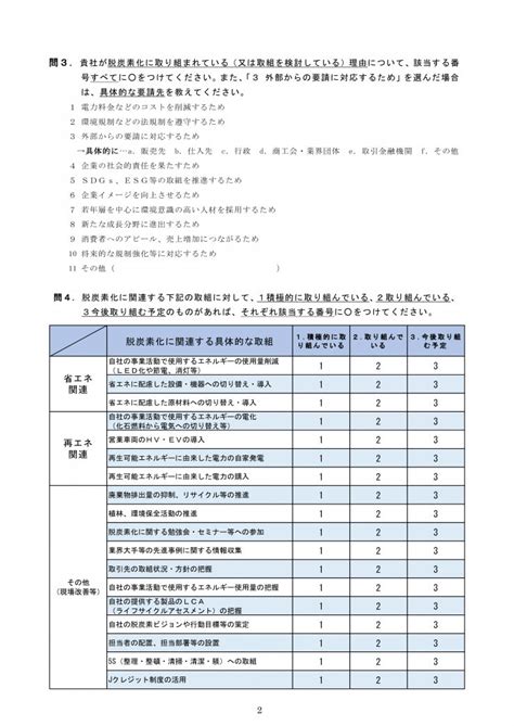 「令和4年度静岡県内中小企業の脱炭素化への取組に係る実態調査」ご協力のお願い 企業脱炭素化支援センター 公益財団法人 静岡県産業振興財団