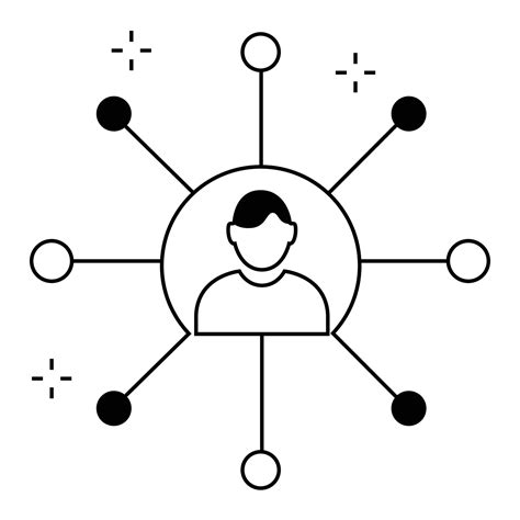 Project Stakeholder Icon Illustration Engaged Project Stakeholders